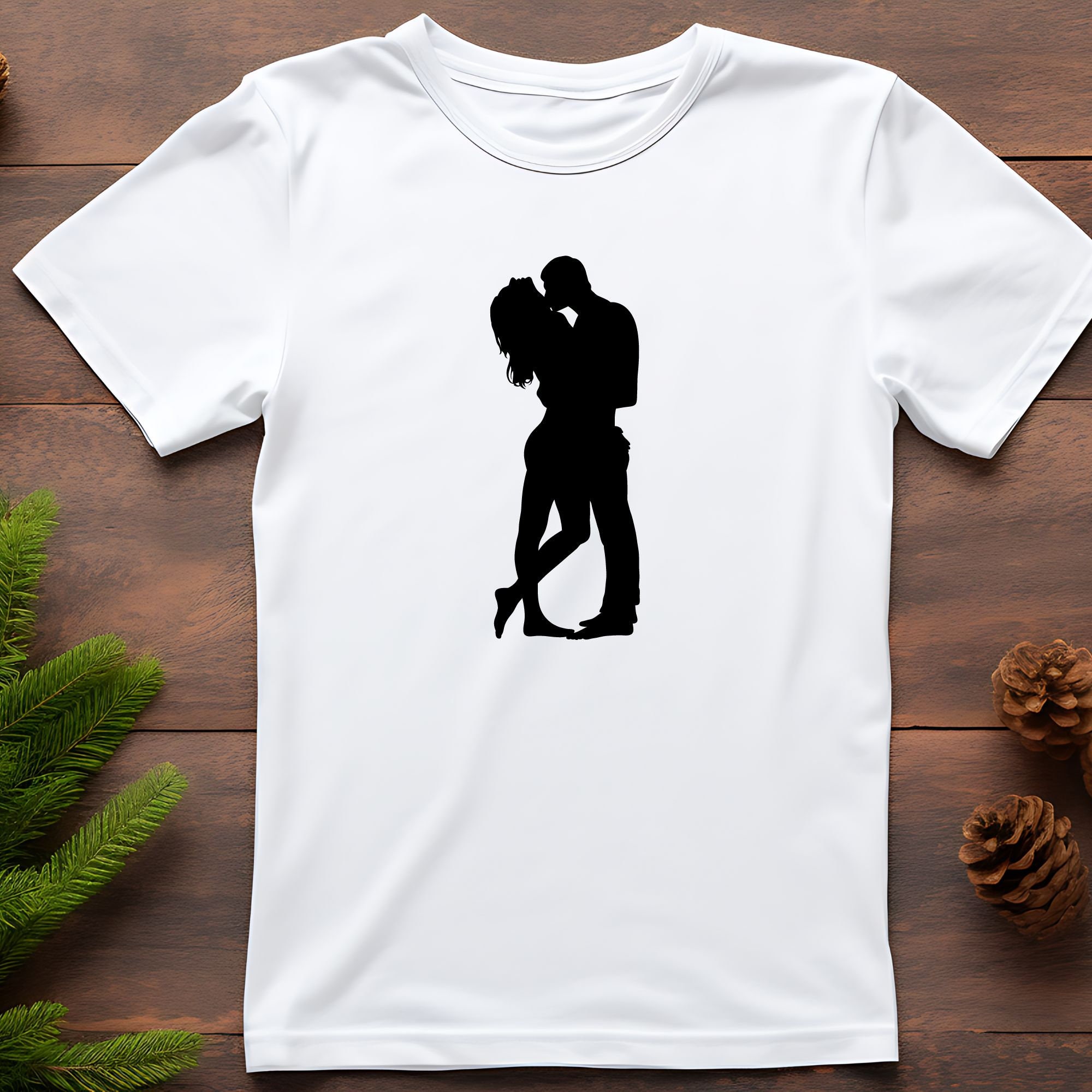 Couple Silhouette Svg, Relationship Svg, Lovers Silhouette, Romantic ...