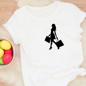 Shopping Girl SVG\ Shopping Girl SVG Bundle\ Shopping Girl Clipart ...