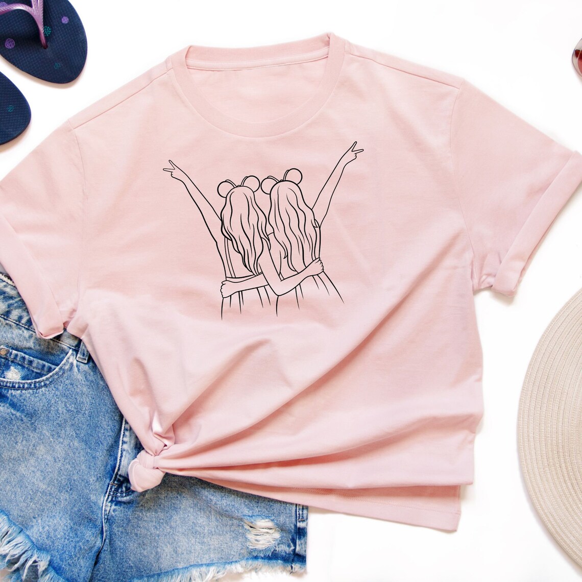 Best Friends Svg Friendship Day Besties Svg Best Girlfriends Svg ...