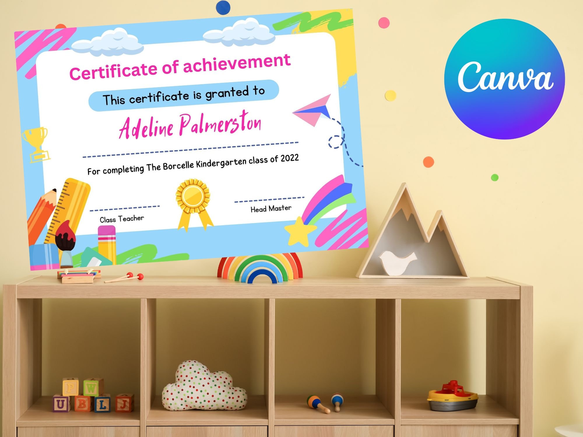 Printable Certificate Certificate of Achievement, Certificate of ...