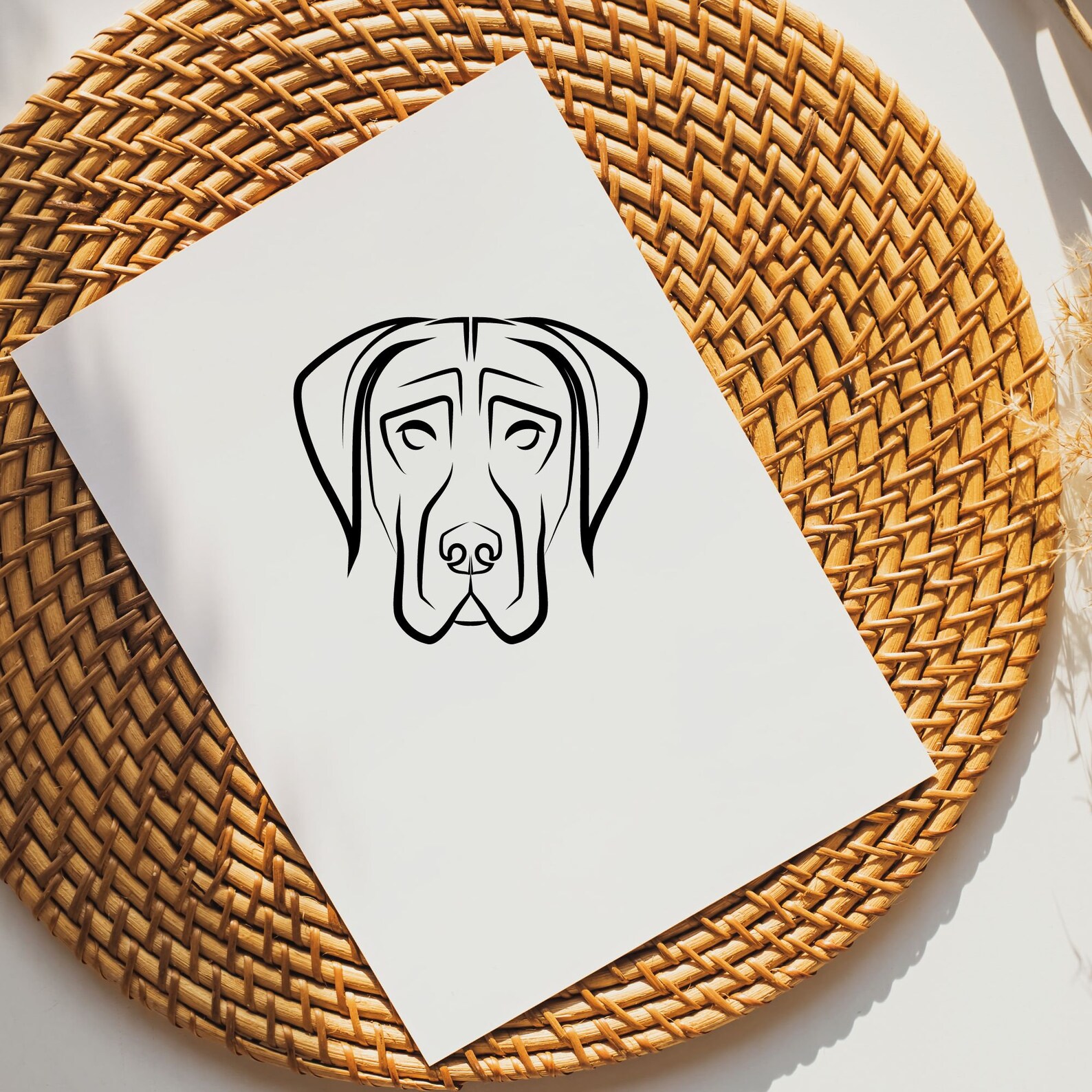 Dog SVG Clipart Bundle\ Dog Breeds in SVG\ Digital Lineart Peeking Dog ...