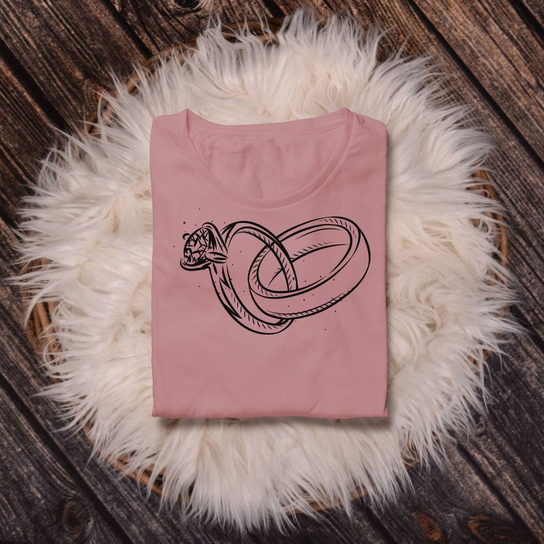 Wedding Ring Svg, Marriage Ring Svg, Couple Ring Svg, Wedding Ring ...