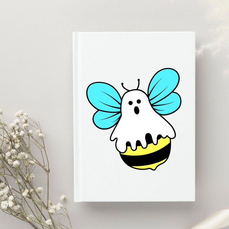 Boo Bees Svg, Witch Bee Svg, Ghost Bee, Cute Halloween Svg, Spooky Svg ...