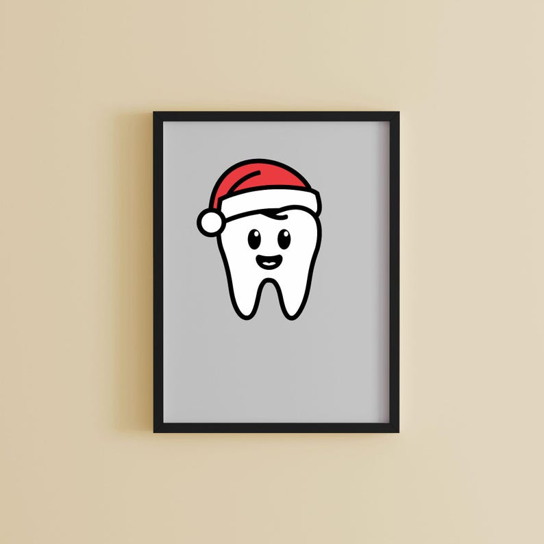 Christmas Tooth Fairy SVG\ Santa Tooth\ Elf Tooth\ Reindeer Tooth Cut ...