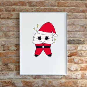 Christmas Tooth Fairy SVG\ Santa Tooth\ Elf Tooth\ Reindeer Tooth Cut ...