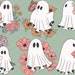 SPOOKY DAISY GHOST Svg Cute Halloween Ghost Svg Halloween - Etsy