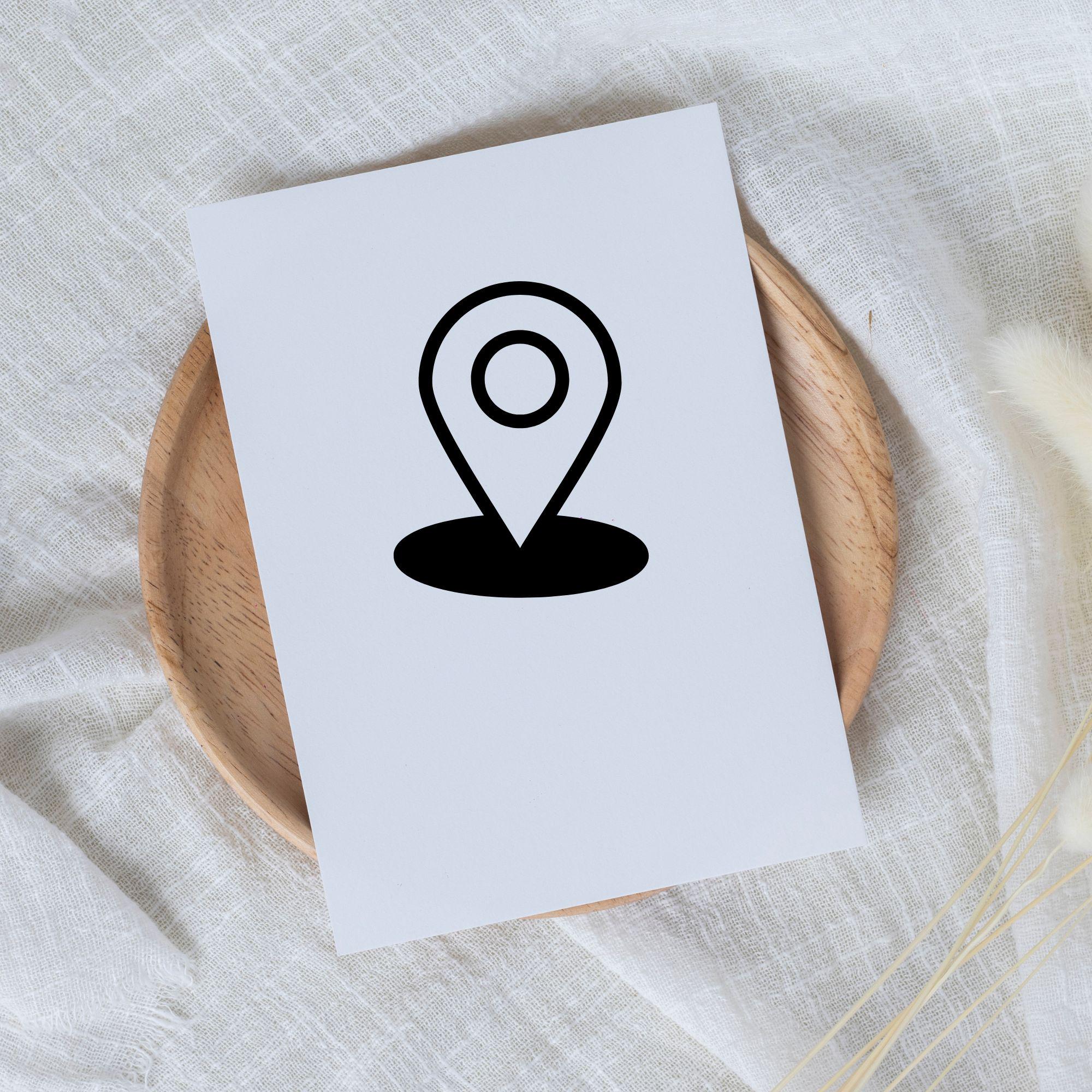 Location Pin Svg\ Digital Download\ Map Pin Svg\ Silhouette\ Map Marker ...