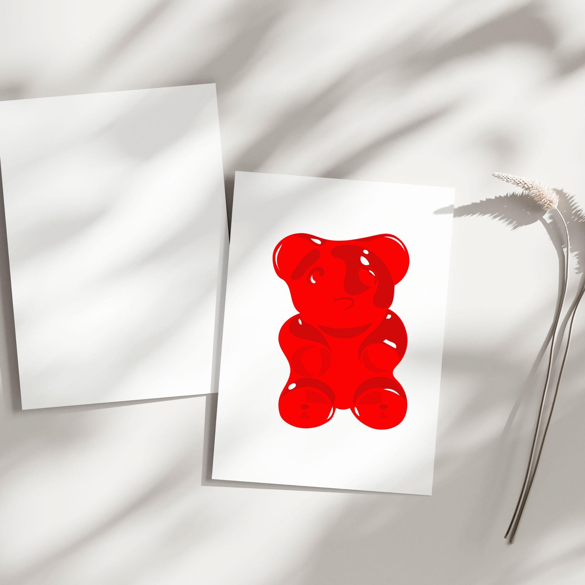 Gummy Bear Bundle Svg\ Gummy Jelly Bear Svg\ Gummy Bear Clipart\ Gummy ...
