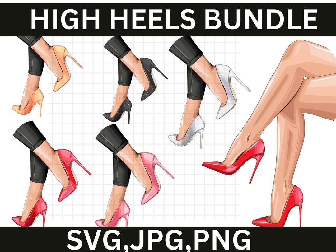 Heels Svg High Heels Svg High Heel Svg Shoe Svg Fashion - Etsy Australia