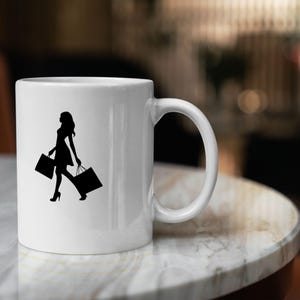 Shopping Girl SVG\ Shopping Girl SVG Bundle\ Shopping Girl Clipart ...