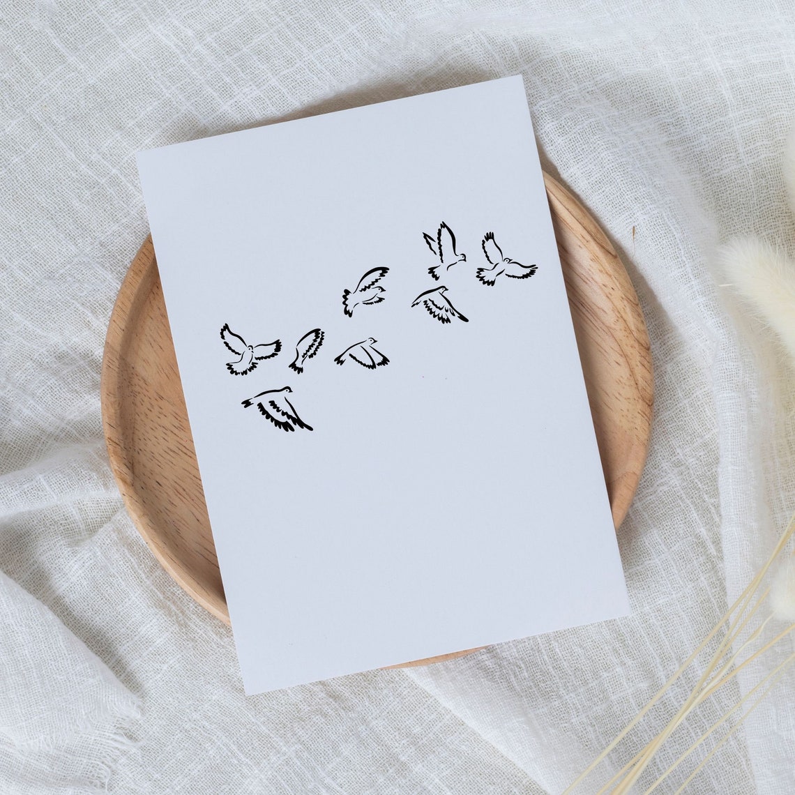 Flying Birds SVG Bundle\ Flying Bird Svg\ Flock of Flying Birds Svg ...