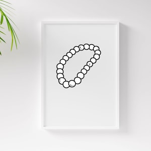 Pearl Necklace Svg\ Pearl Necklace Cricut\ Pearl Necklace Svg\ Bundle ...