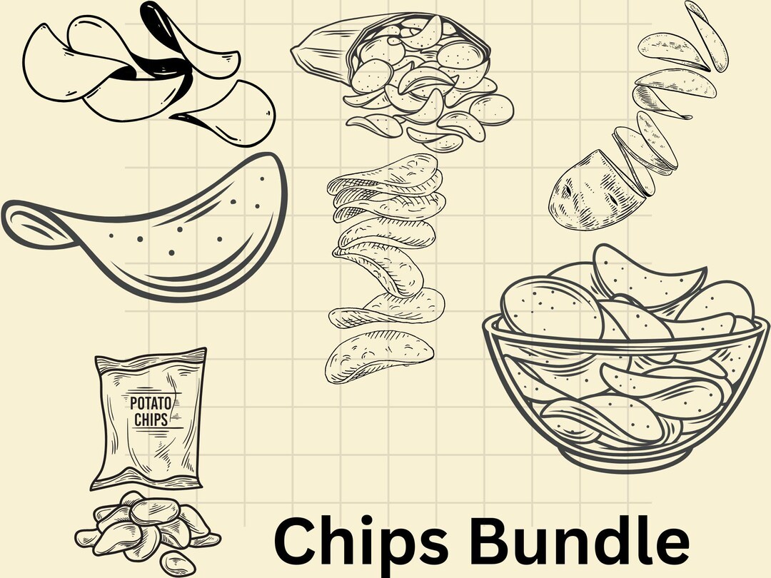 Chips Svg\ Potato Chips\ Cricut Potato\ Chips Svg Cut File Potato Chips ...