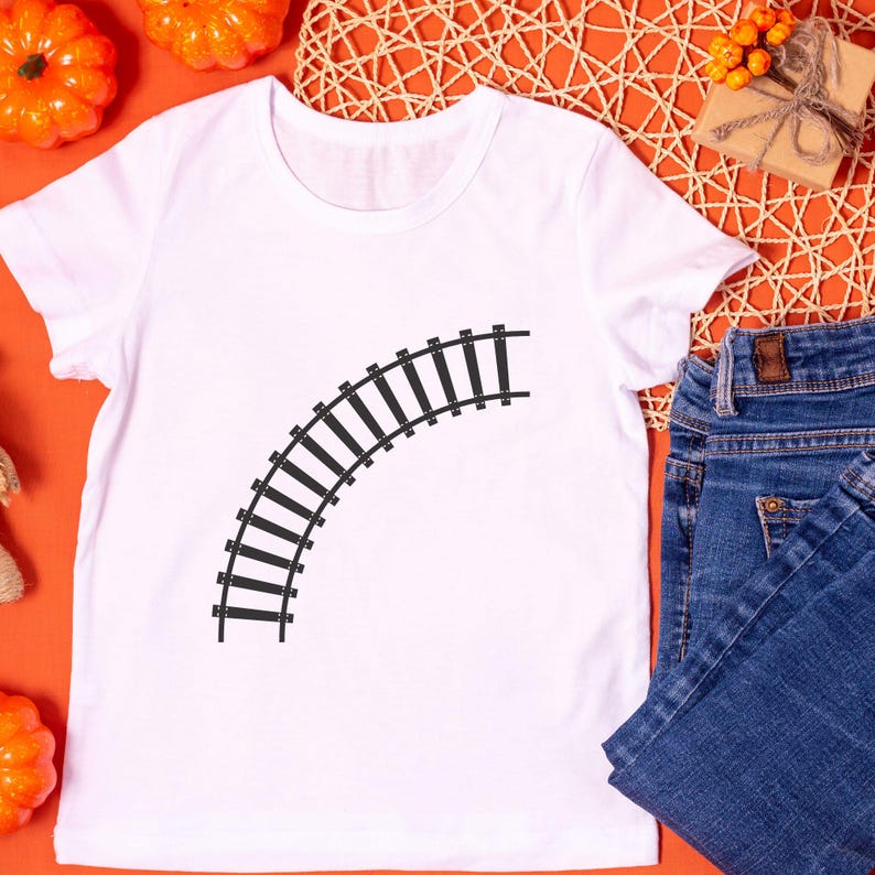 Train Tracks Svg, Svg Files for Cricut, Transportation SVG, Train ...