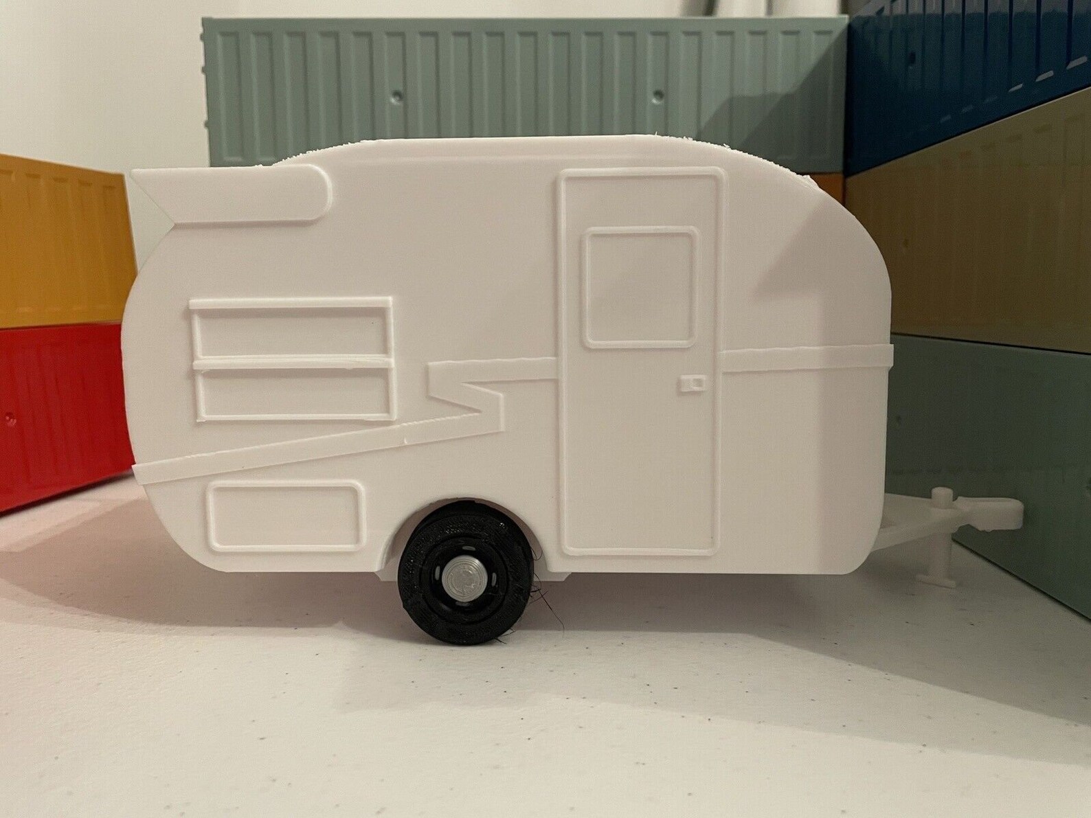 3D Printed Trailer Camper Hitch and Tow 1/18 Scale - 3500 - Etsy