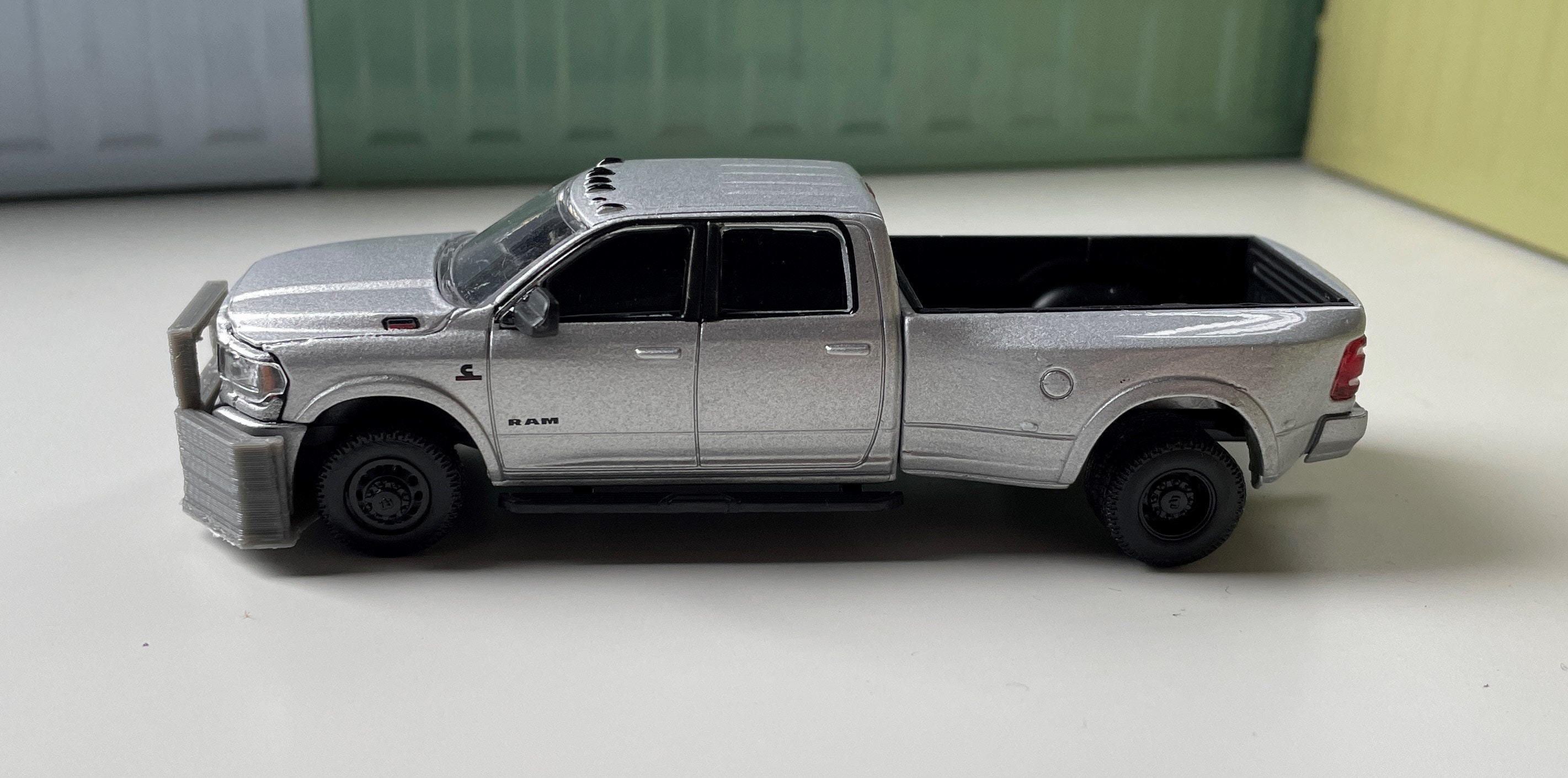 2x 3D Printed Add-on Front Grill Bumper Pusher for Greenlight 1/64 2022 ...