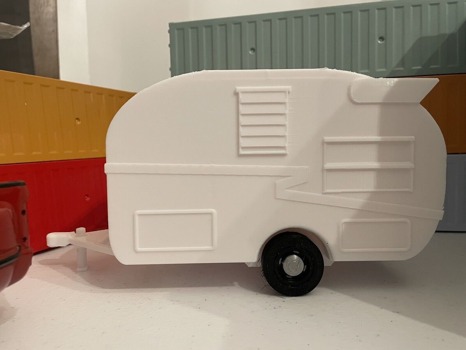 3D Printed Trailer Camper Hitch and Tow 1/18 Scale - 3500 - Etsy