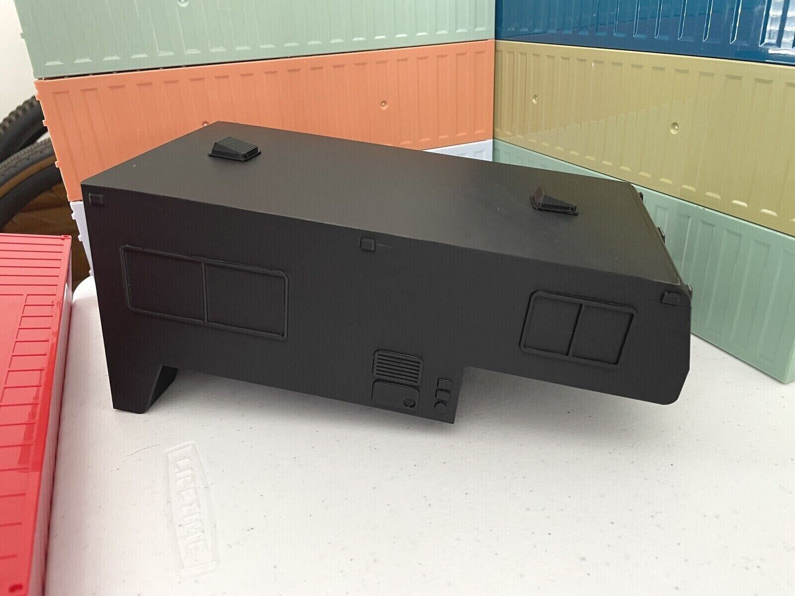 3D Print Bed Trailer Camper Shell for 1/18 Anson Chevrolet Silverado ...