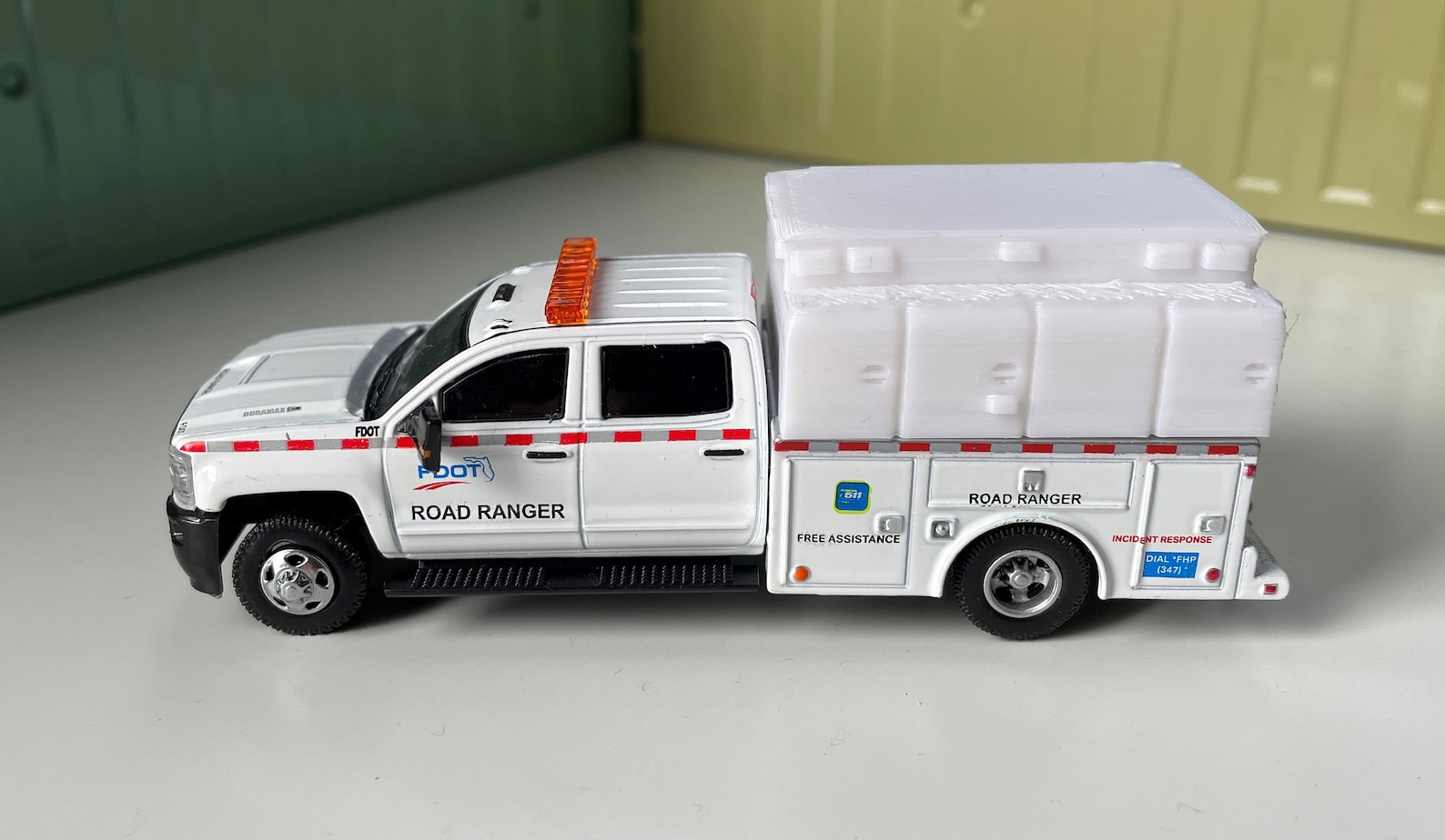 3D Print Add-on ESU Shell for Greenlight Chevrolet 3500 Silverado ...