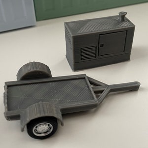 3D Printed 20kw Generator With Two Wheel Trailer or Generator ONLY for ...