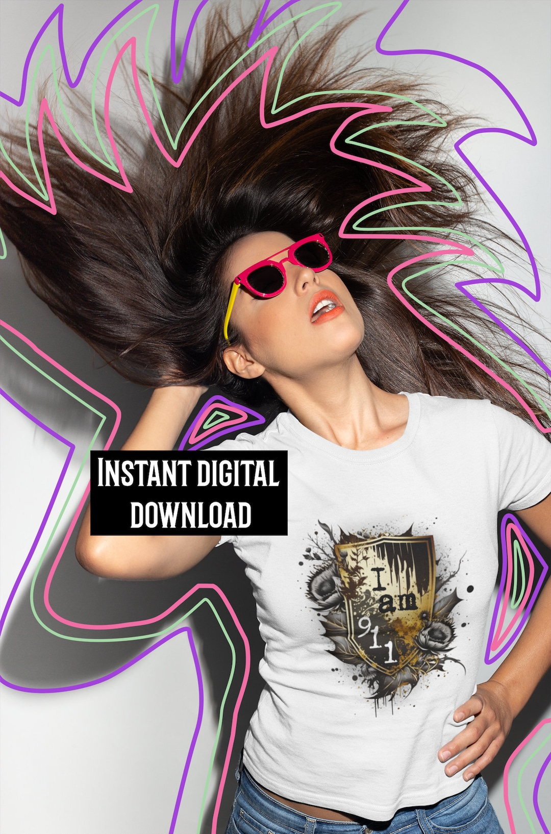 911 Dispatch Design, Instant Digital Download, Dispatcher Appreciation ...