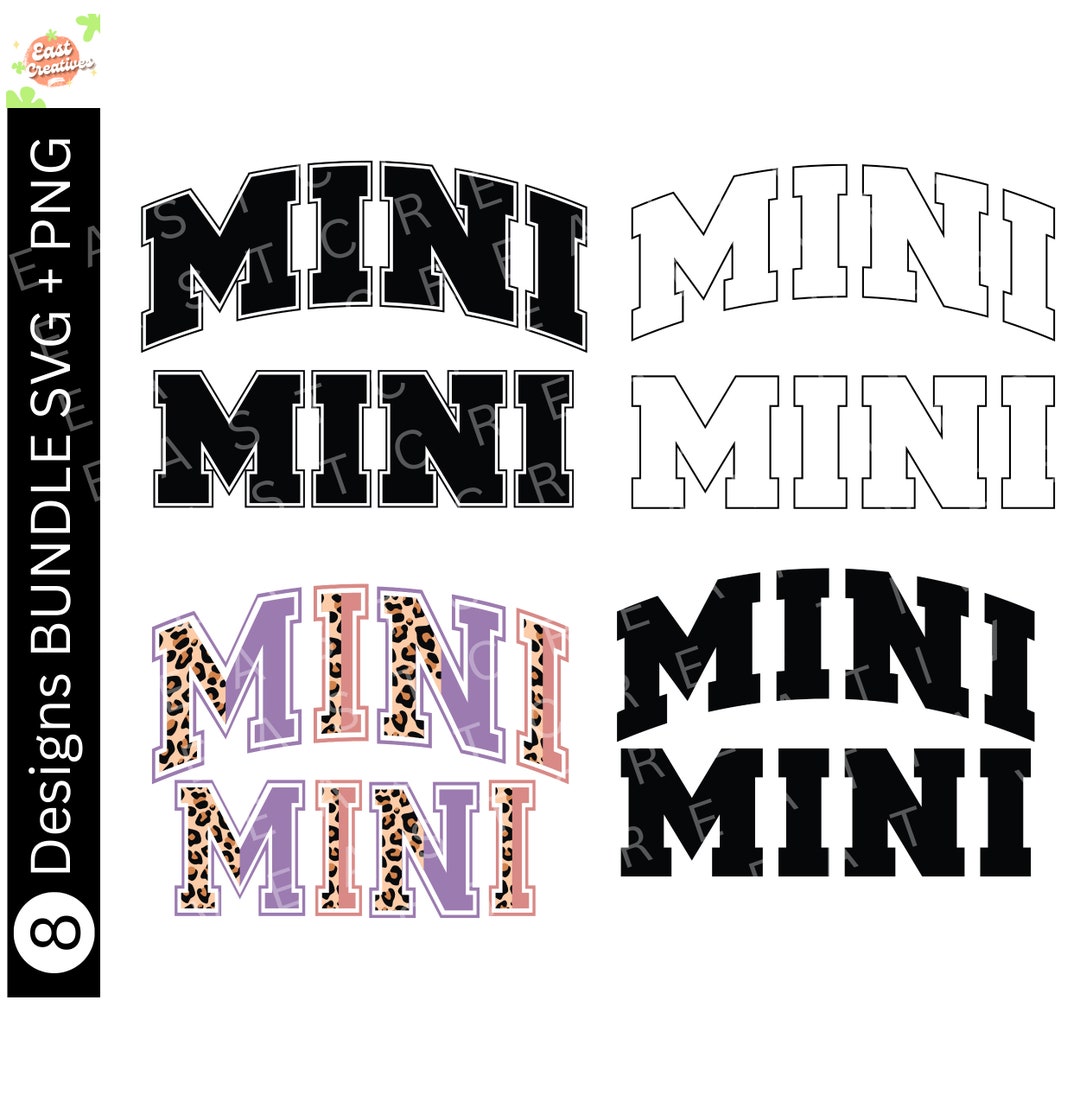 Buy MINI Varsity Arched Outline SVG, MINI Png, Mini Svg, Mini Svg Png ...