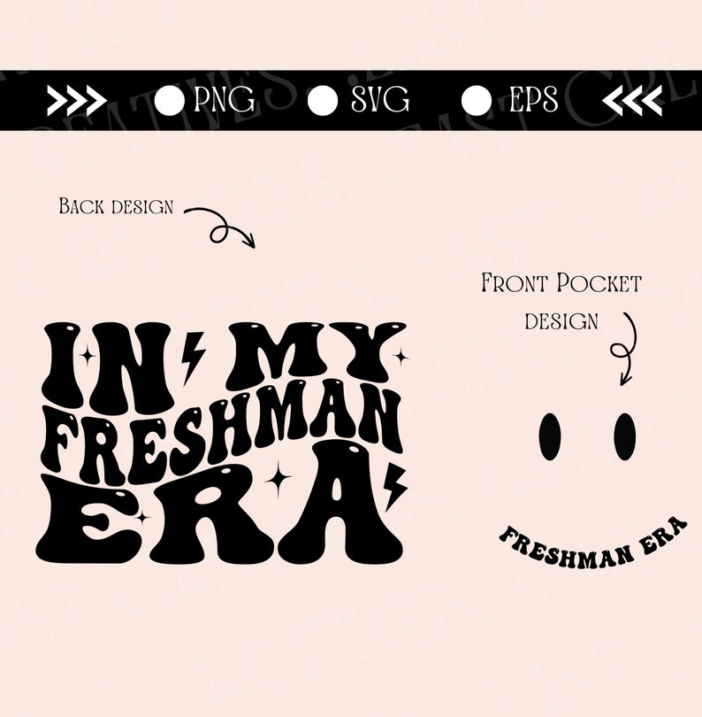In My Freshman Era SVG PNG Class of 2027 SVG Freshman Year - Etsy