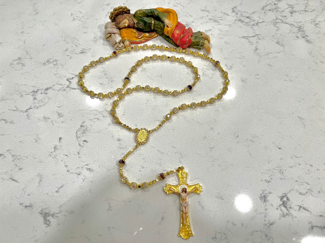 Custom Rosary Personalized Handmade Luxury Rosary for Wedding - Etsy