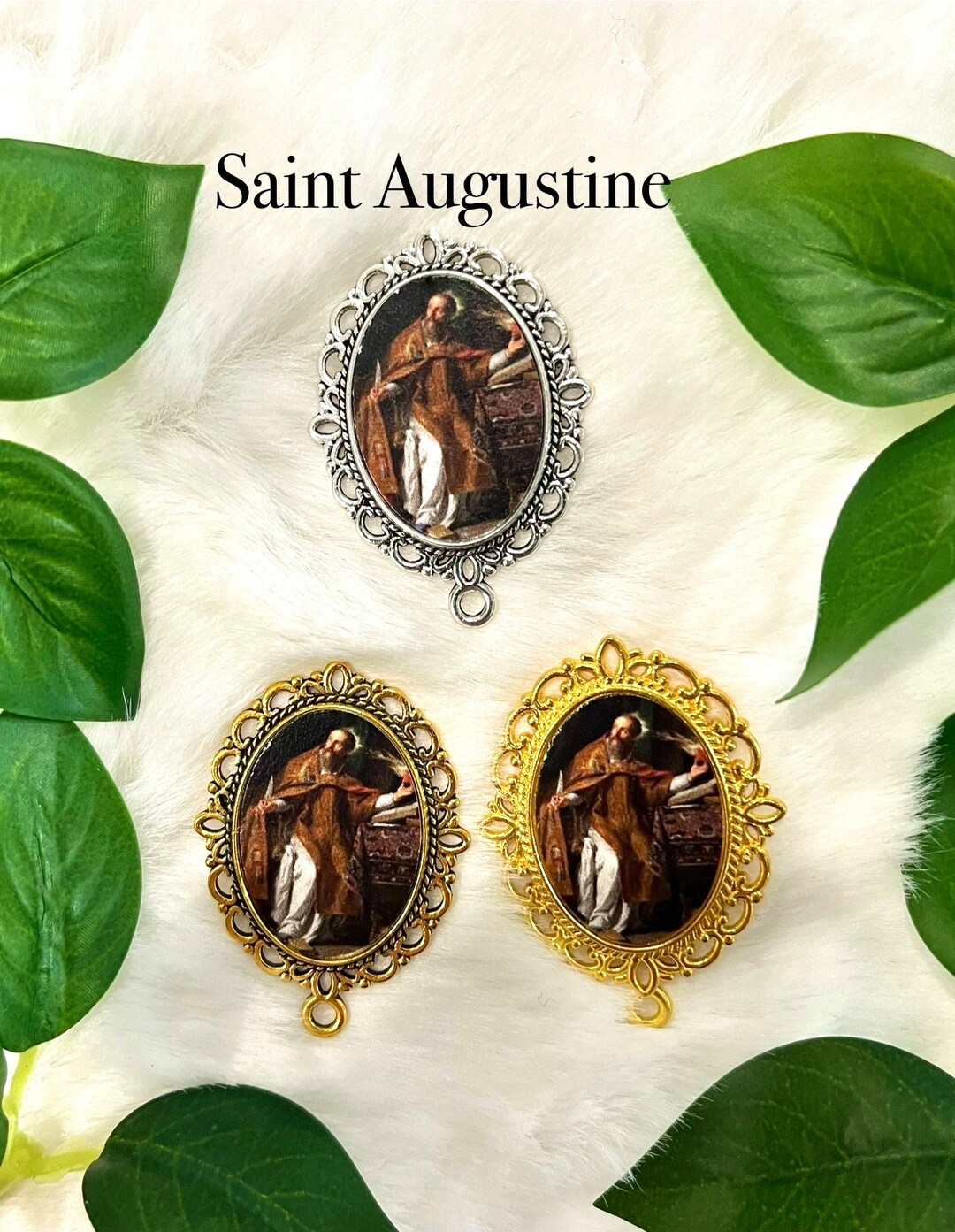 One (1) St. Augustine Rosary Center | Rosary Supply | Rosary ...