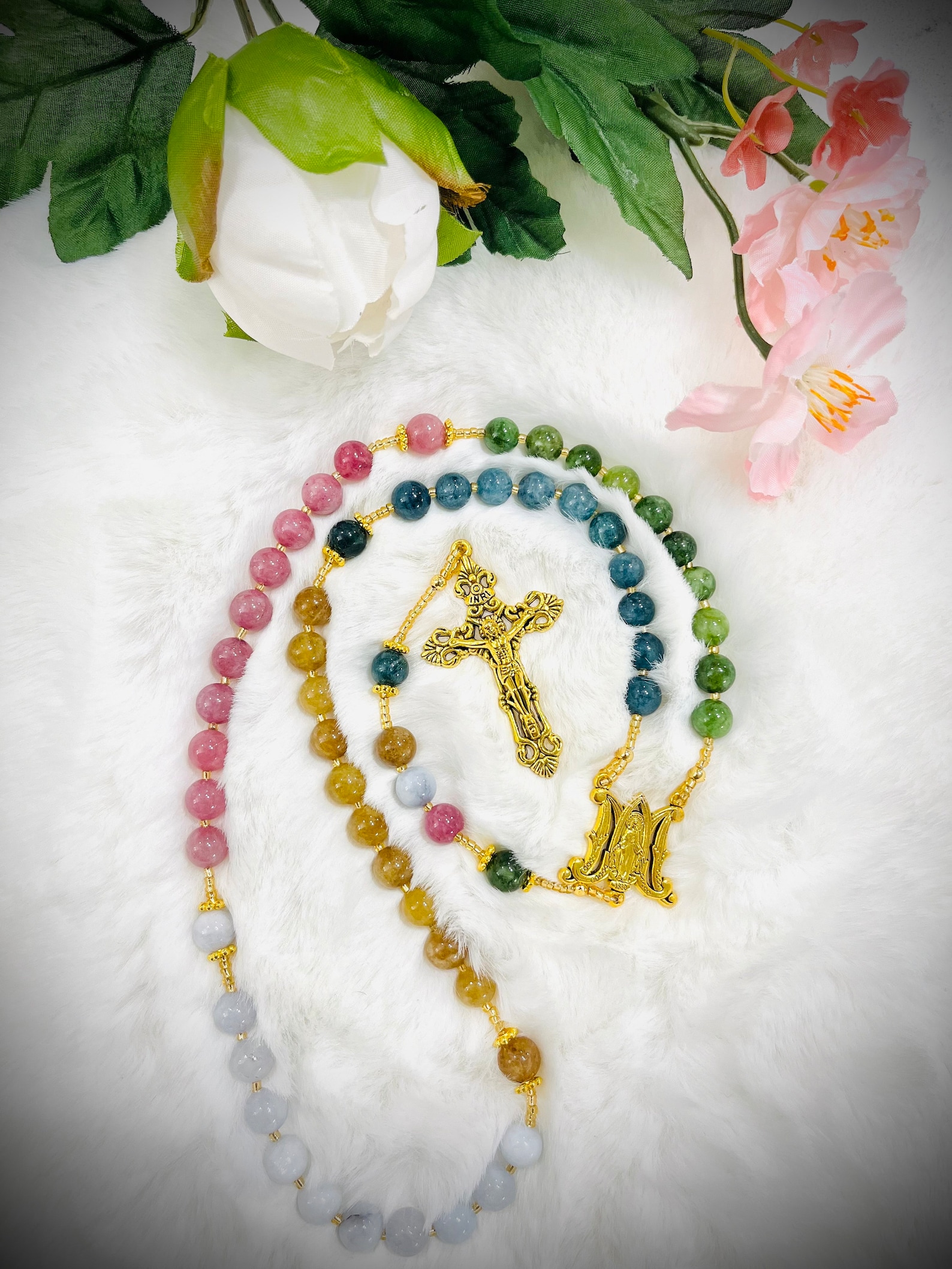 Custom Rosary World Rosary Missionary Rosary Personalized Handmade ...