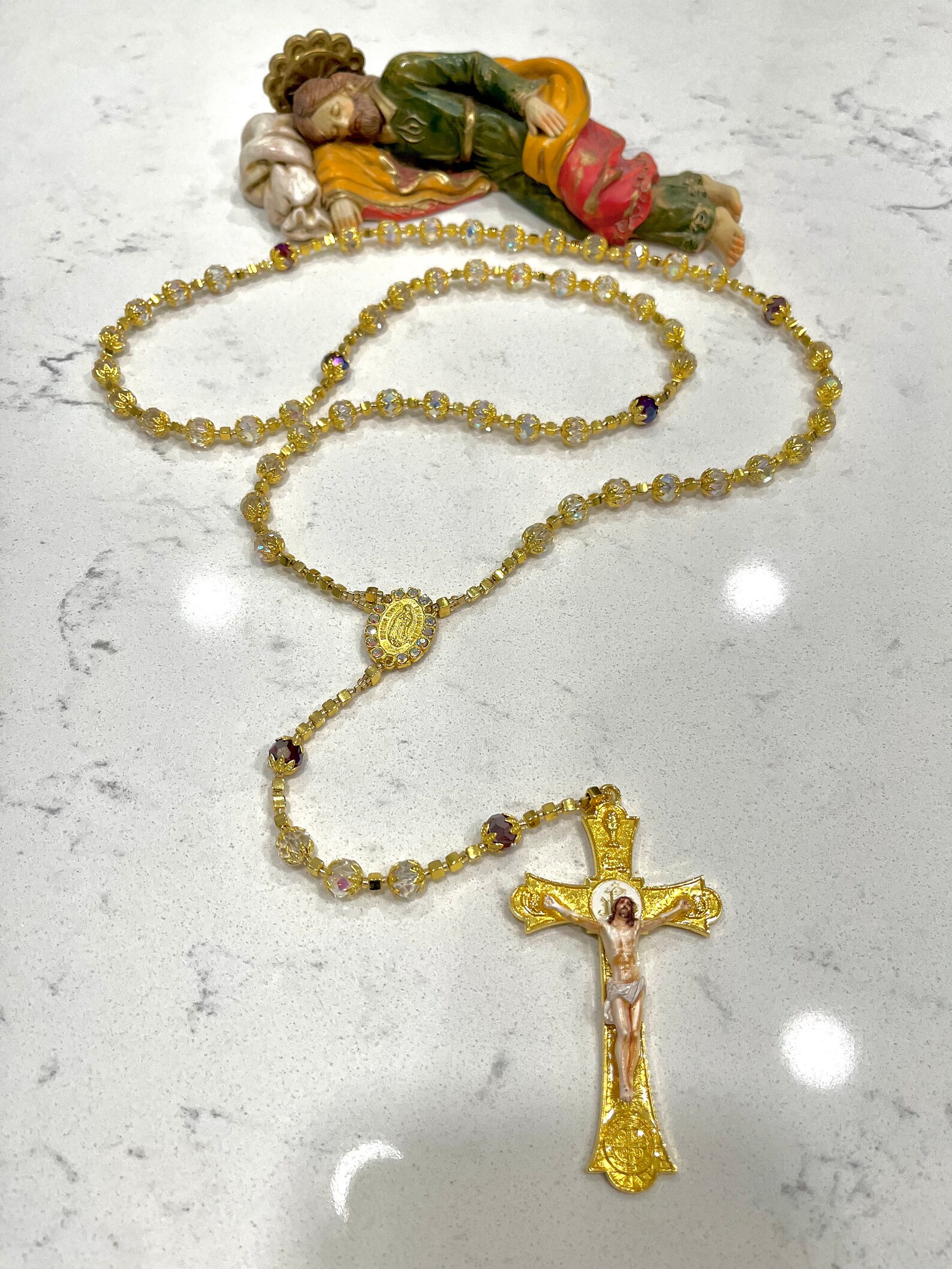 Custom Rosary Personalized Handmade Luxury Rosary for Wedding - Etsy