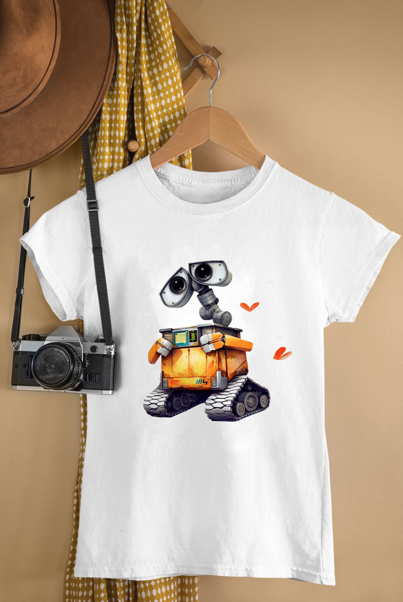 Wall-e PNG, Watercolor Wall-e Clipart Png, Fan Art Wall-e Shirt Diy ...