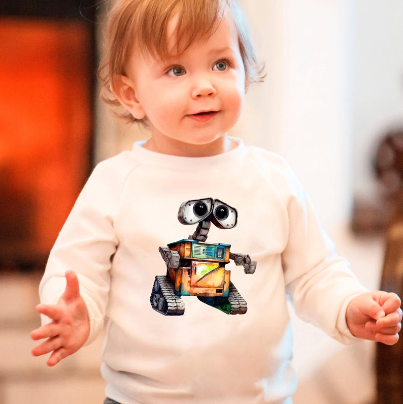 Wall-e PNG, Watercolor Wall-e Clipart Png, Wall-e Shirt Diy, Wall-e ...