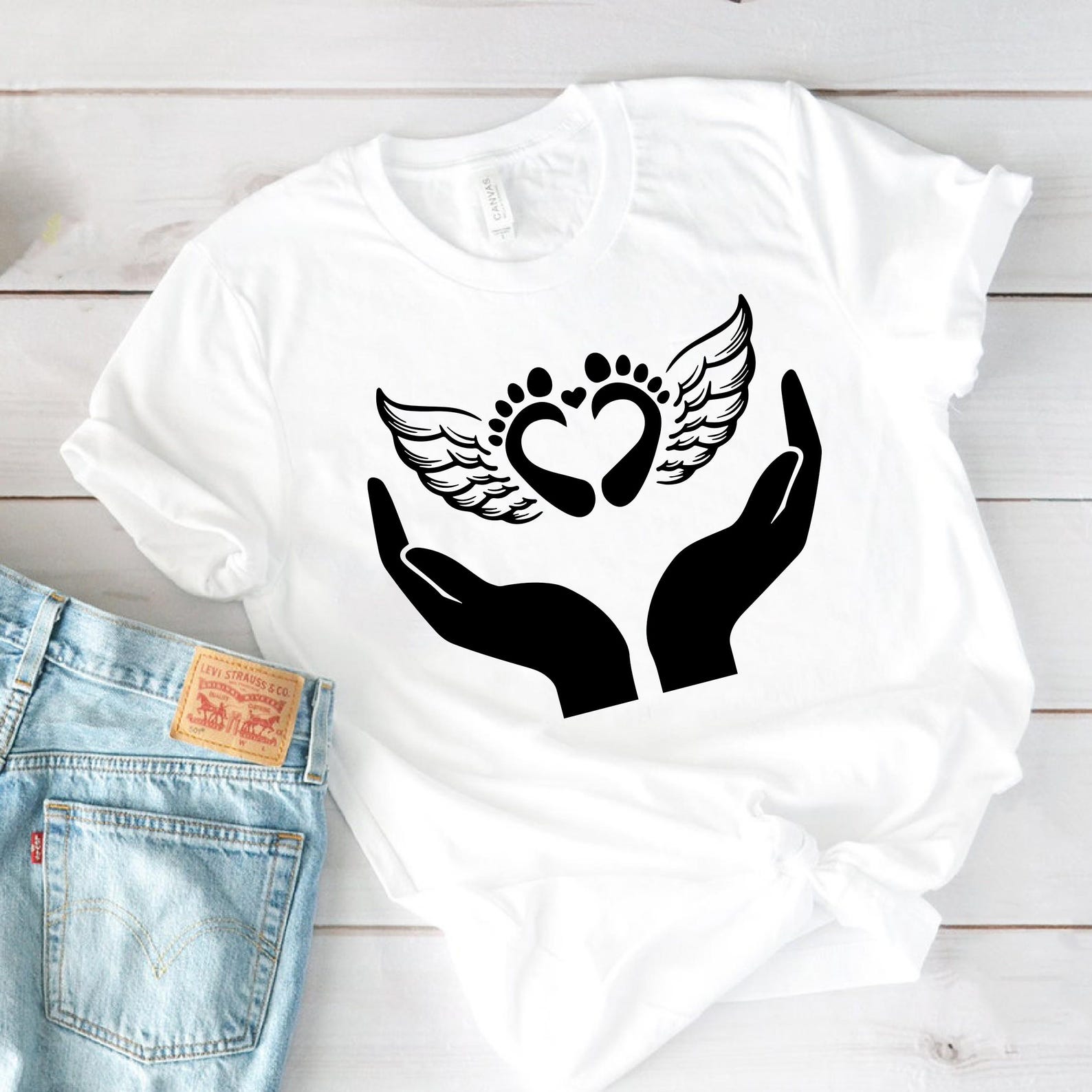 Baby Angel Svg, Hands Svg, Baby Feet SVG Cricut, Newborn's Legs PNG ...