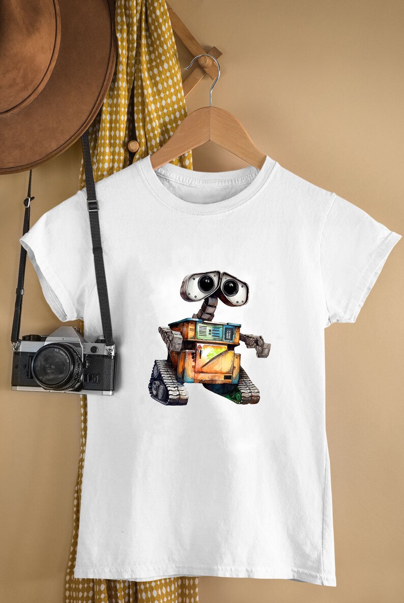 Wall-e PNG, Watercolor Wall-e Clipart Png, Wall-e Shirt Diy, Wall-e ...