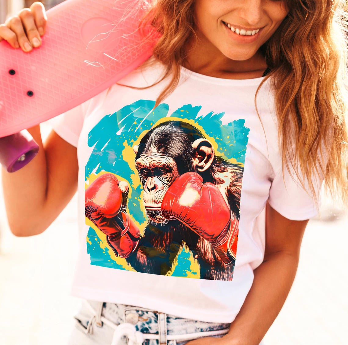 Boxing Monkey Clipart, Boxer Monkey PNG, Boxing Clipart Png, Monkey ...