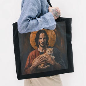 John Wick and Cat Png, Keanu Christ Png, Keanu Saint, John Wick Png ...