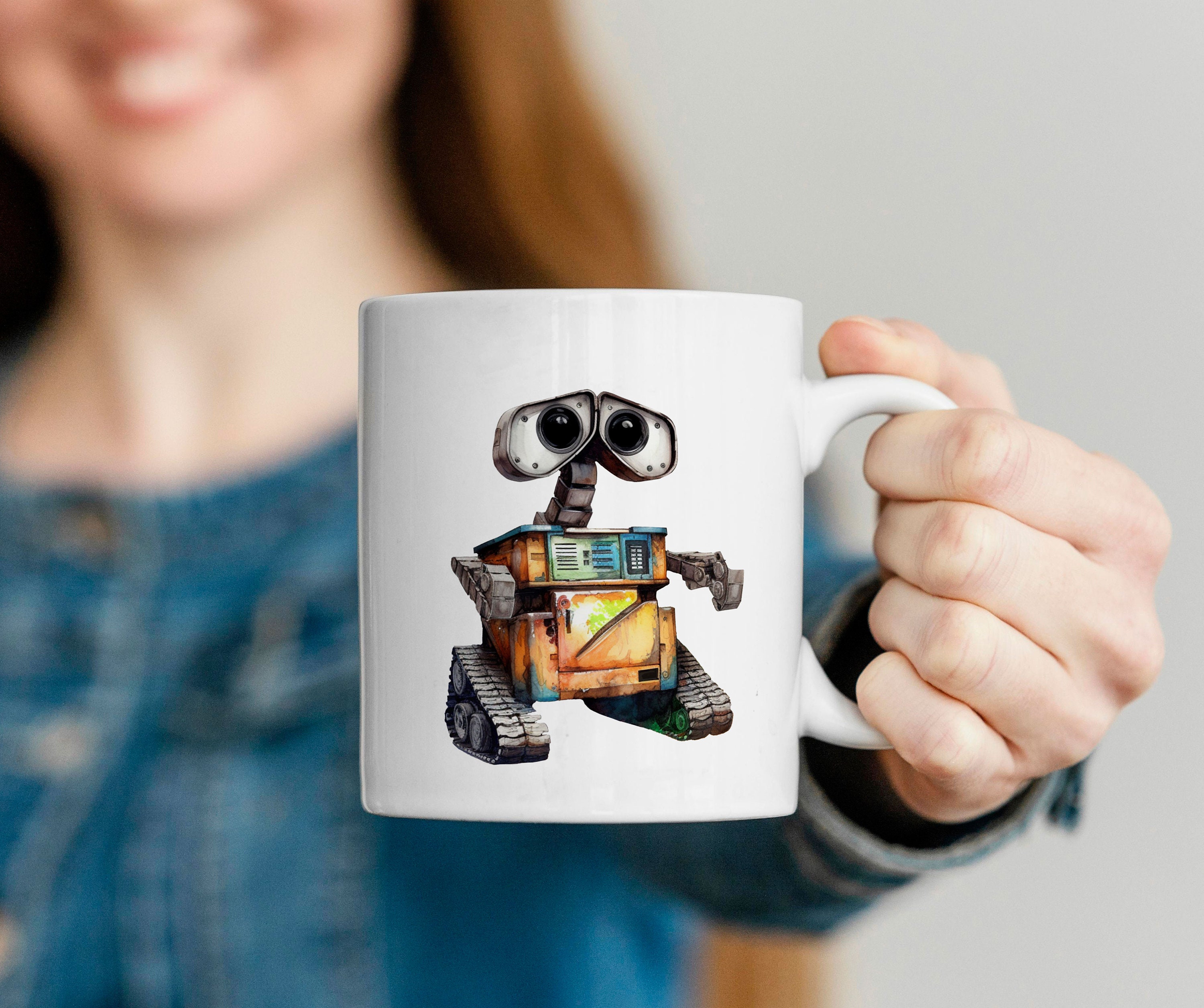 Wall-e PNG, Watercolor Wall-e Clipart Png, Wall-e Shirt Diy, Wall-e ...