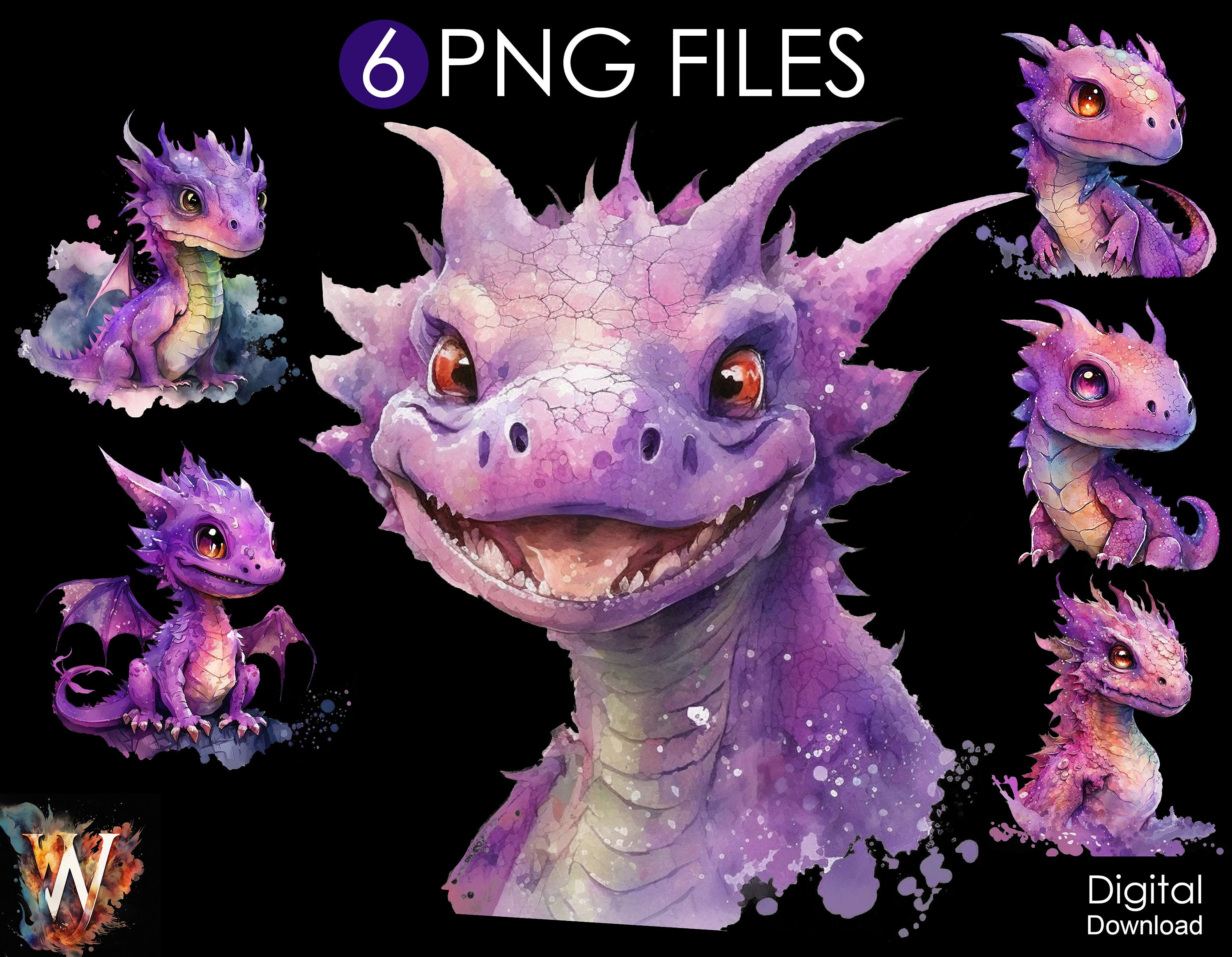 Dragons PNG, Dragons Watercolor Clipart Png, Dragons Shirt Diy, Dragon ...