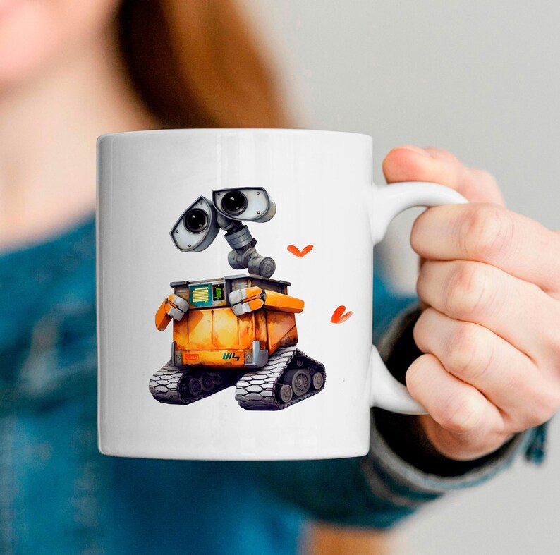 Wall-e PNG, Watercolor Wall-e Clipart Png, Fan Art Wall-e Shirt Diy ...