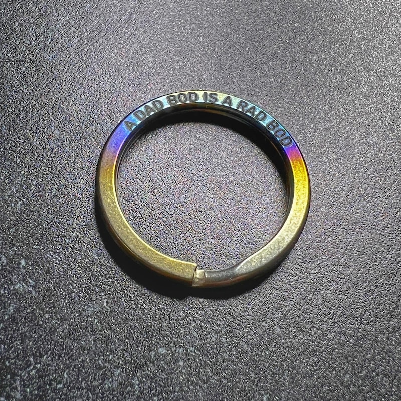 Split Ring Key Ring - Etsy