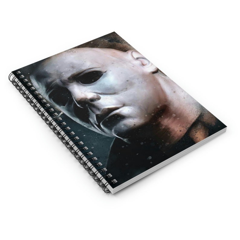 Michael Myers Notebook Boogeyman Notepad Halloween Diary Scary ...