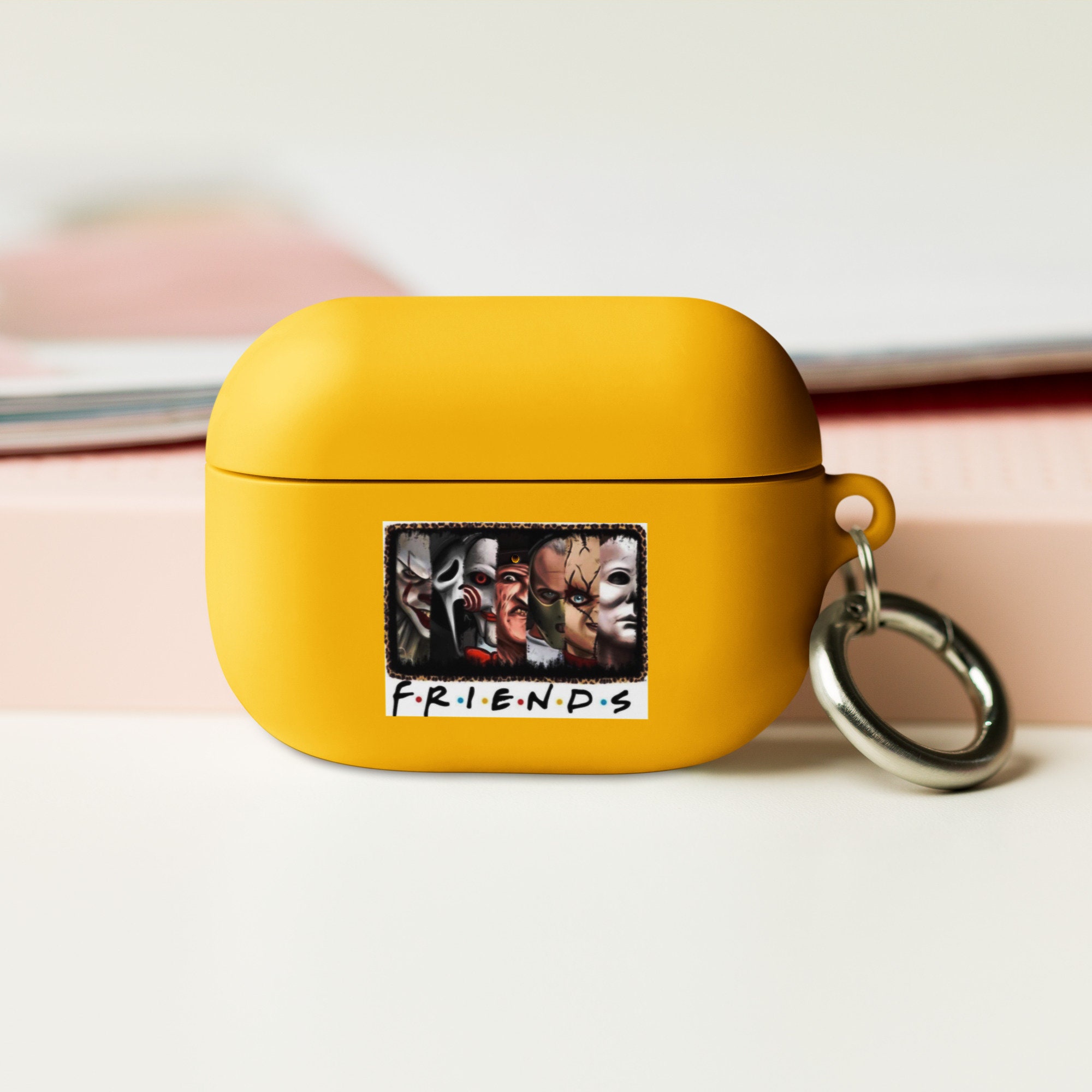 Slasher Friends Rubber Case for Airpods®, Scary Horror Theme , Film and ...