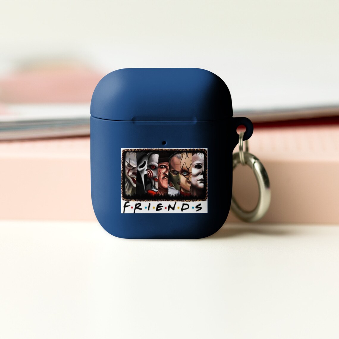 Slasher Friends Rubber Case for Airpods®, Scary Horror Theme , Film and ...
