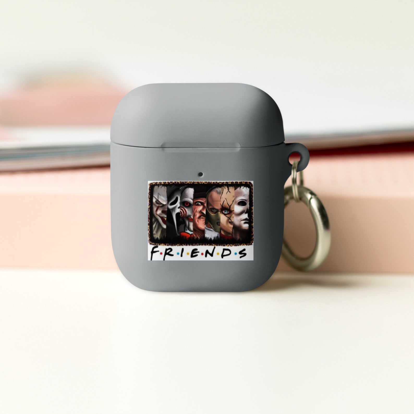 Slasher Friends Rubber Case for Airpods®, Scary Horror Theme , Film and ...