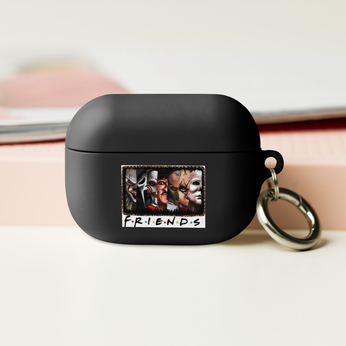 Slasher Friends Rubber Case for Airpods®, Scary Horror Theme , Film and ...