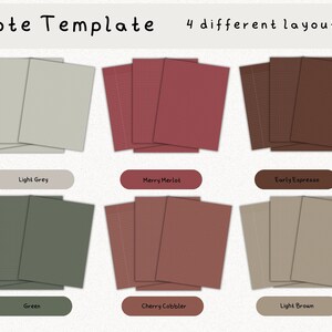 Digital Note Template, Cornell Notes, Compatible With Goodnotes ...