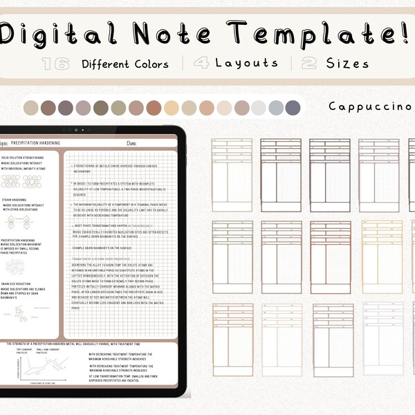 Digital Template - Etsy