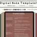 Digital Note Template, Cornell Notes, Student Note Taking, iPad ...