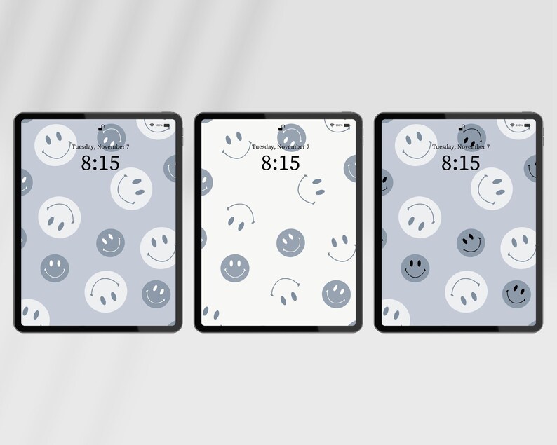 Smiley Face Wallpaper for Phone & Ipad, Home Screen, Lock Screen ...